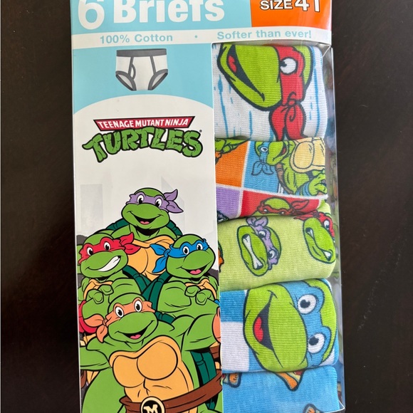 Accessories | Teenage Mutant Ninja Turtles Briefs For Kids | Poshmark